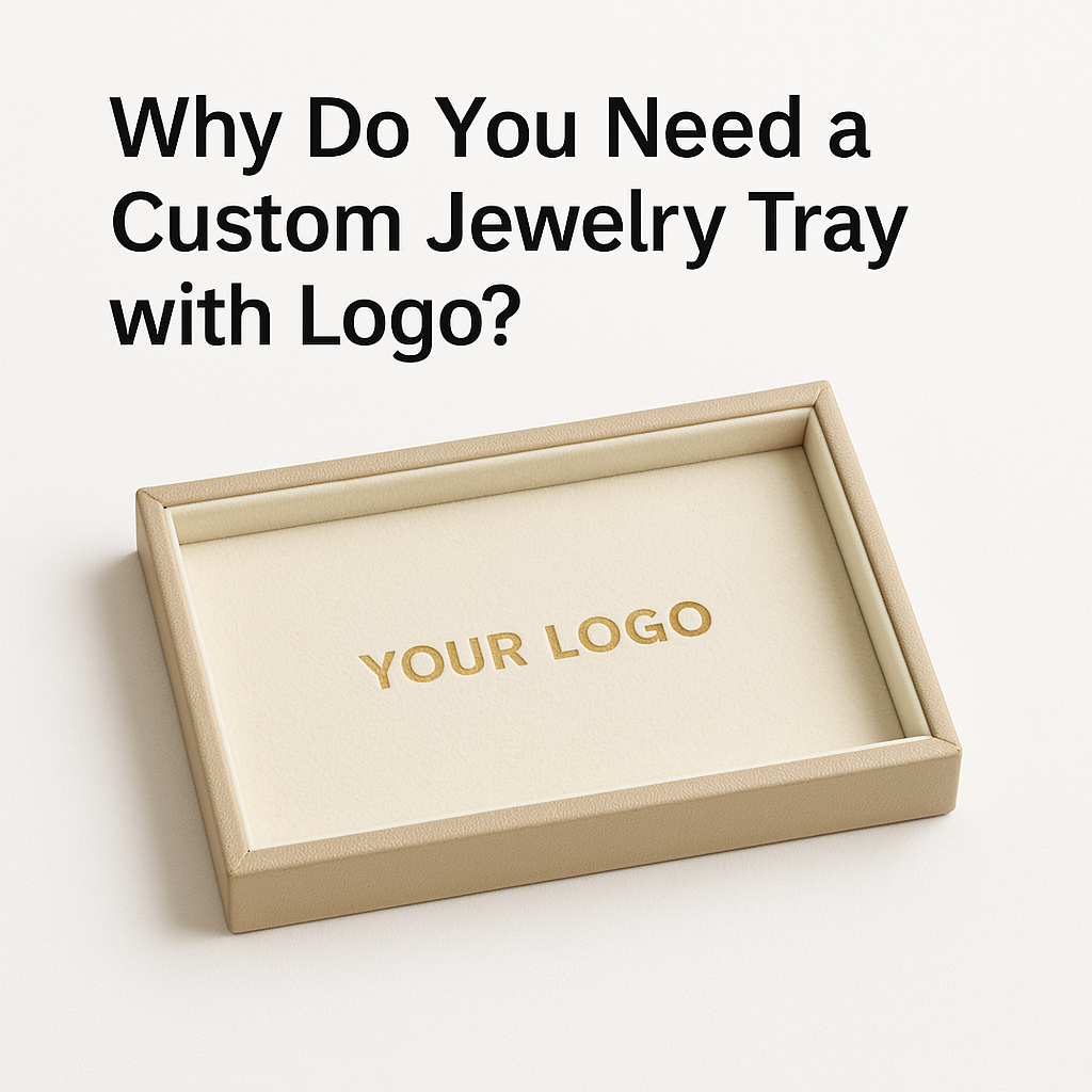 Custom Jewelry Tray with Logo | Branding Guide & Display Solutions